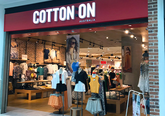 Loja Cotton on - Palladium Curitiba