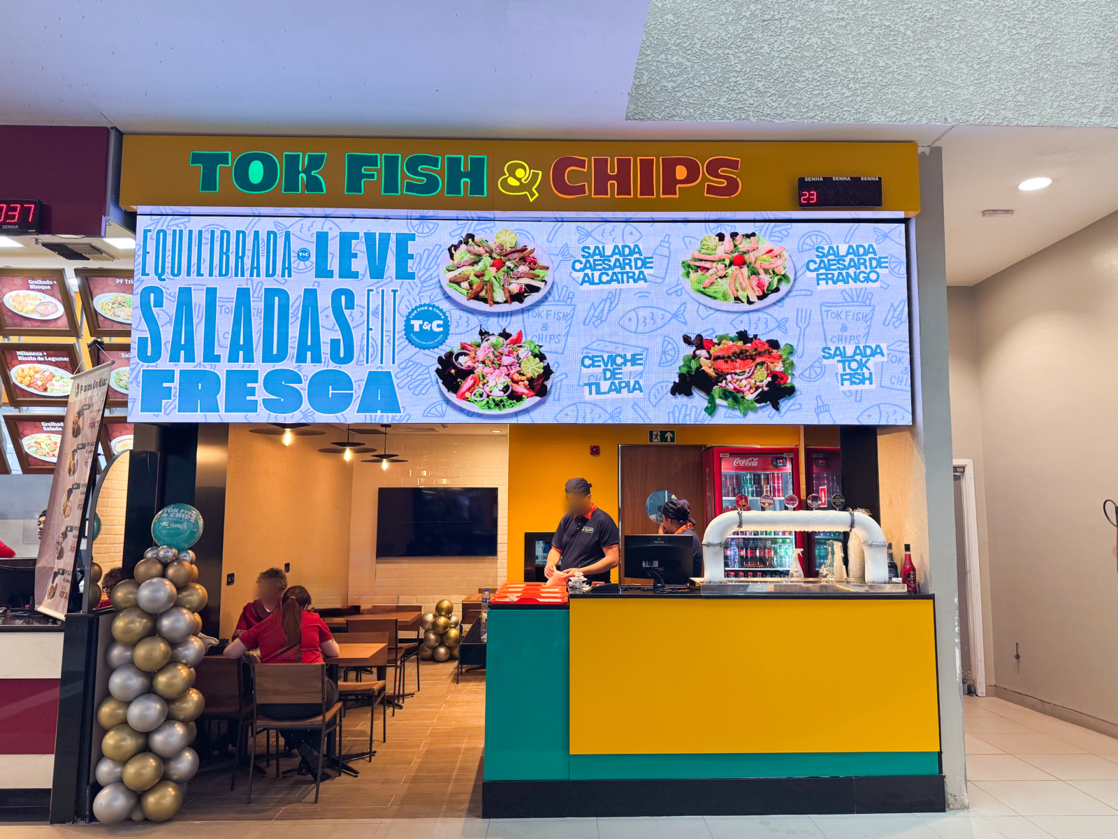 TOK FISH AND CHIPS - Shopping Palladium Curitiba